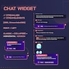 Chat Widget Streamelements multiple Decor Options - Etsy