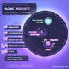 Twitch|youtube Goal Widget for Stream - Etsy