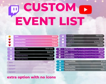 Twitch List - Etsy