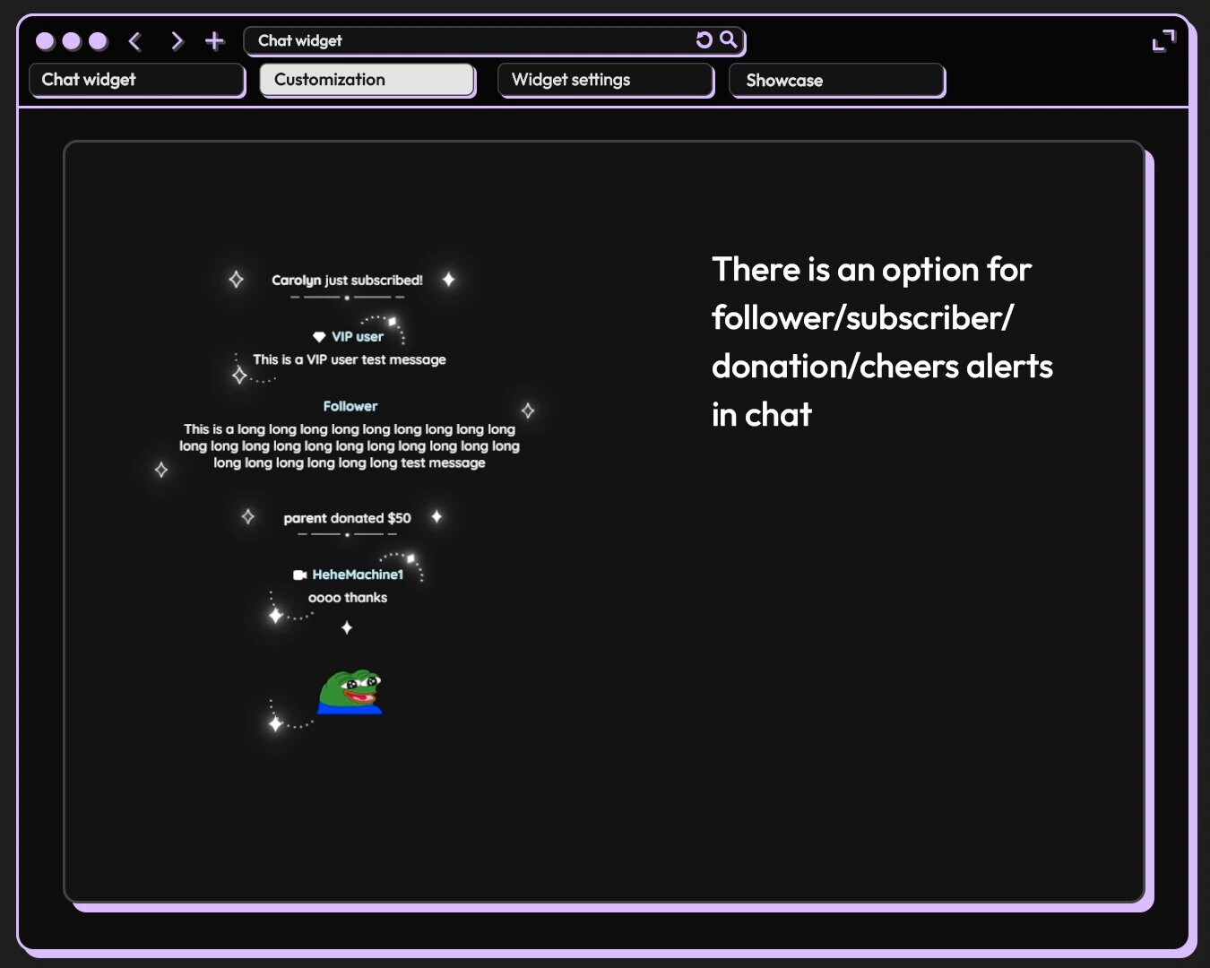 Chat Widget for Twitch Streamelements Different Roles - Etsy Canada