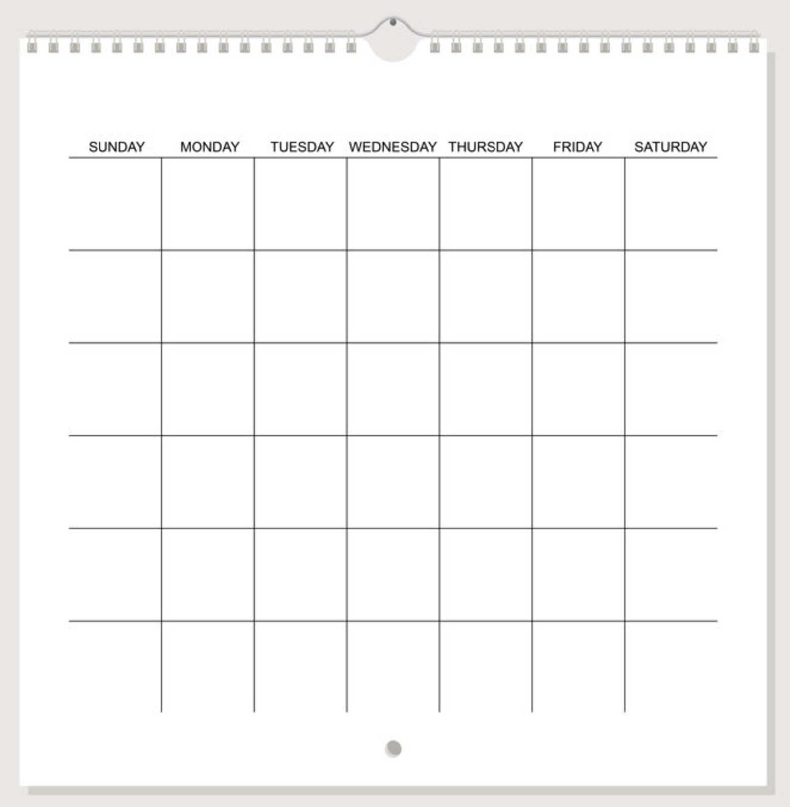 12x12 - Spiral Scrapbook Calendar - Etsy