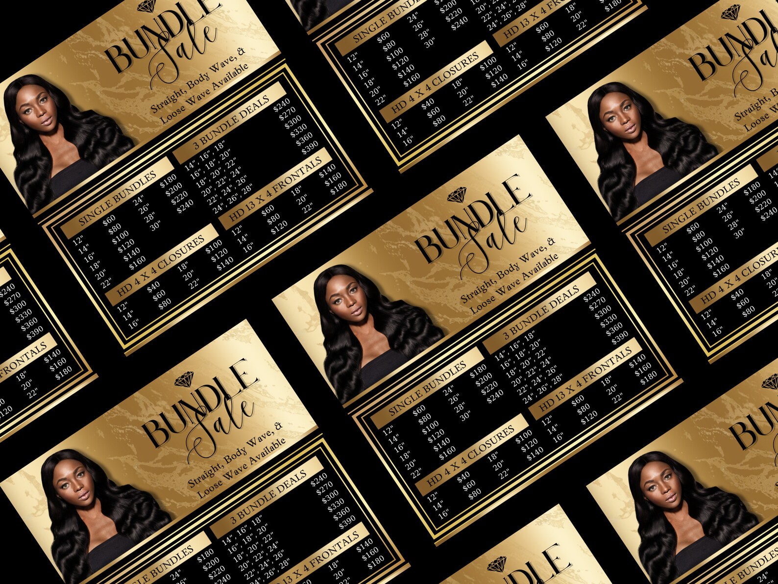 Hair Bundle Price List, Hair Price List, Hair Sale, Wig Flyer, Hair ...