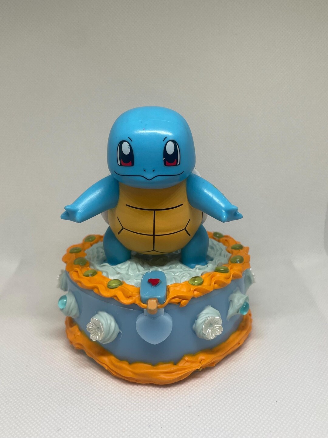 Squirtle Pokemon Blue and Yellow Decoden Jewelry Box - Etsy
