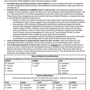 Caesar's Gallic Wars Part Two Teaching Bundle for High School Studying ...