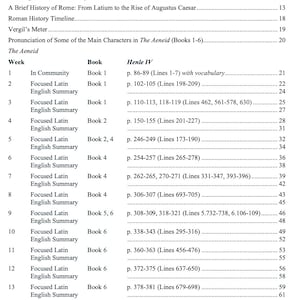 The Aeneid: Student Workbook for High School Studying With Henle Fourth ...