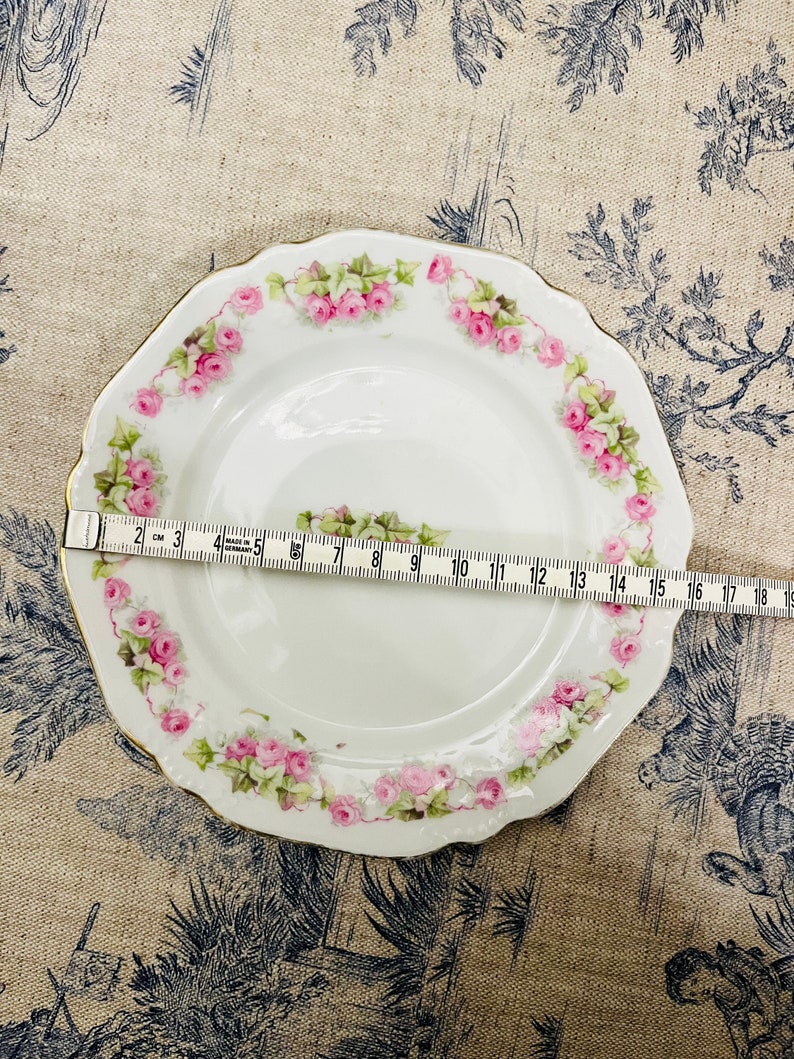Limoges France Small Cake Plate Saucer Flower 16cm, Small Plate ...