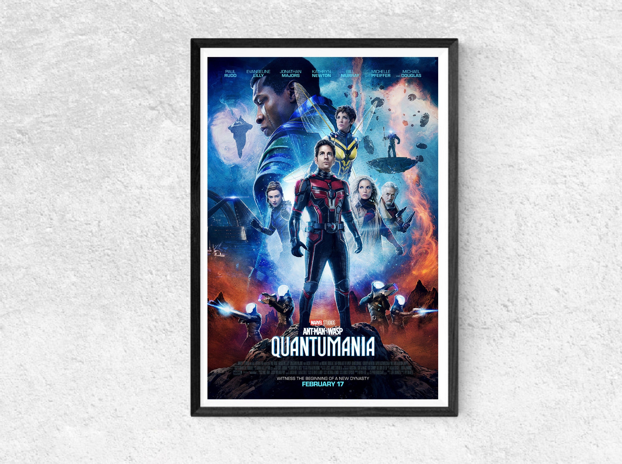 Movie Poster Ant-Man And The Wasp Quantumania 2023