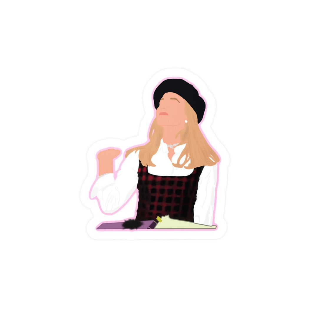 Cher From Clueless Vinyl Decals Sticker - Etsy
