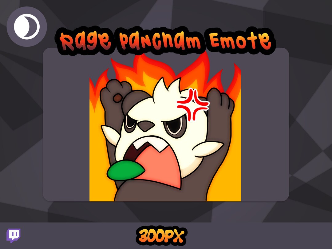 Animated Pancham Rage Emote, Panchamrage, Gen 6 Pokemon, Rage Emotes ...