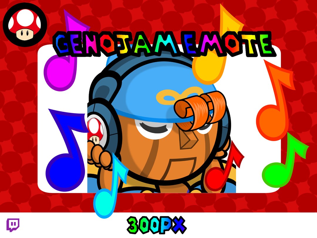 Animated Geno Emote, Genojam, SMRPG, Chibi Emotes - Etsy