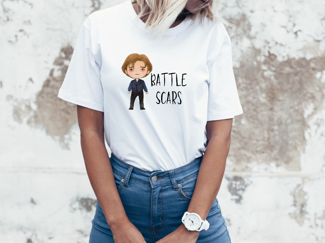 Battle Scars. Funny Twilight T-shirt. Jasper Whitlock Hale Tee - Etsy
