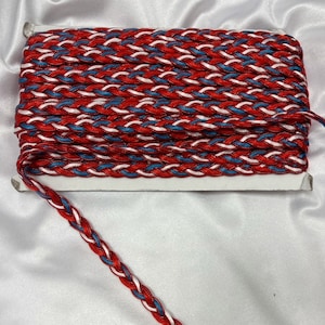 1/2 Inches Wide Braided Polyester Trim by Yard in 15 Colors - Etsy