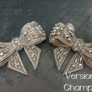Rhinestone Bows of DIY Project, Clothing, Bridal, Shoes and Accessories ...