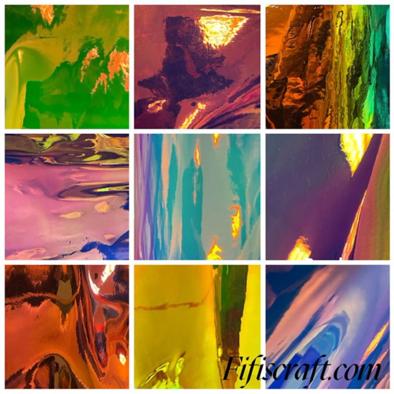 Colored Plastic Sheets - Etsy