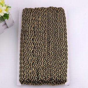 1/2 Inches Wide Braided Polyester Trim by Yard in 15 Colors - Etsy