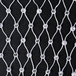 8 - 54 Inches Wide Large Stretchable Crystal Rhinestone Mesh, SS12 ...