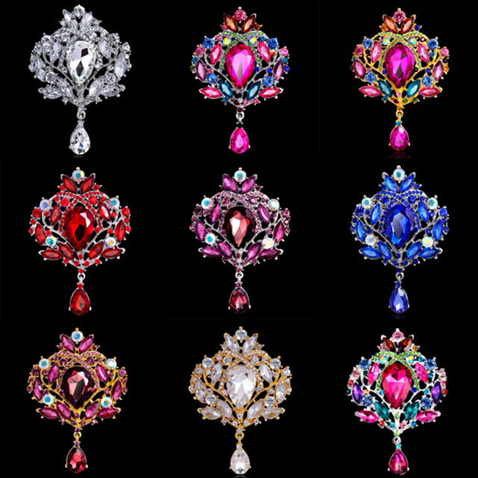 Rhinestone Pin Bridal Rhinestone Decorating Bridal Belt - Etsy