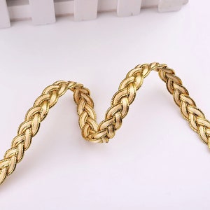 1/2 Inches Wide Braided Polyester Trim by Yard in 15 Colors - Etsy