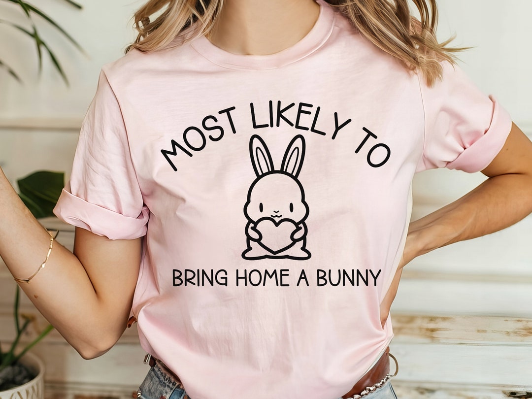 Funny Bunny Shirt, Rabbit Lover T-shirt, Bunny Mom Gift, Rabbit Owner ...