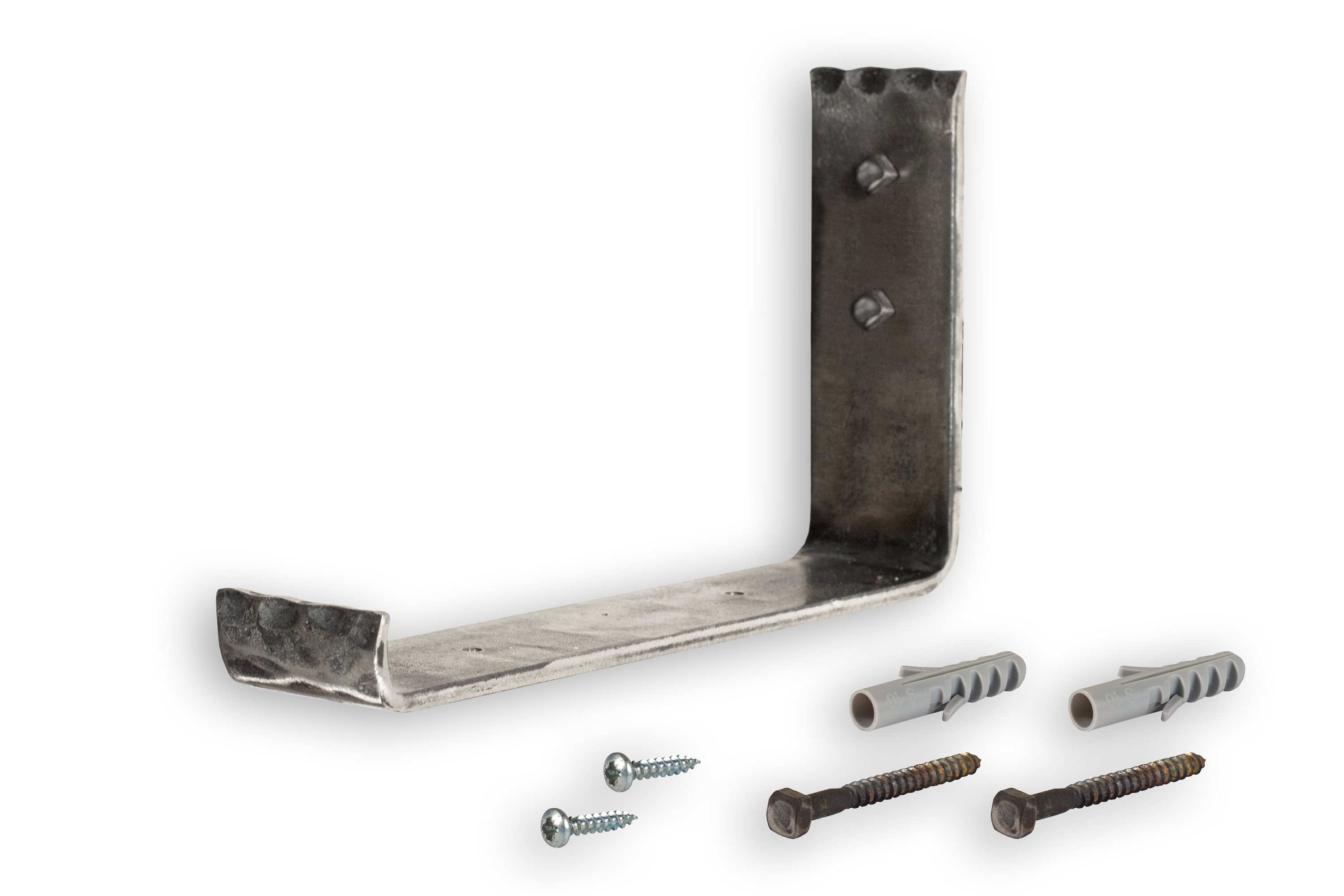 Forged Metal Bracket Iron Angle Wall Bracket Made of Steel for Shelf ...
