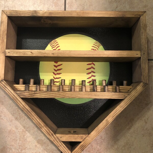 Softball Medal Holder - Etsy