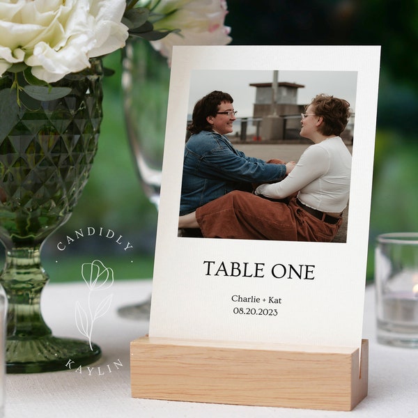 Polaroid Table Numbers - Etsy