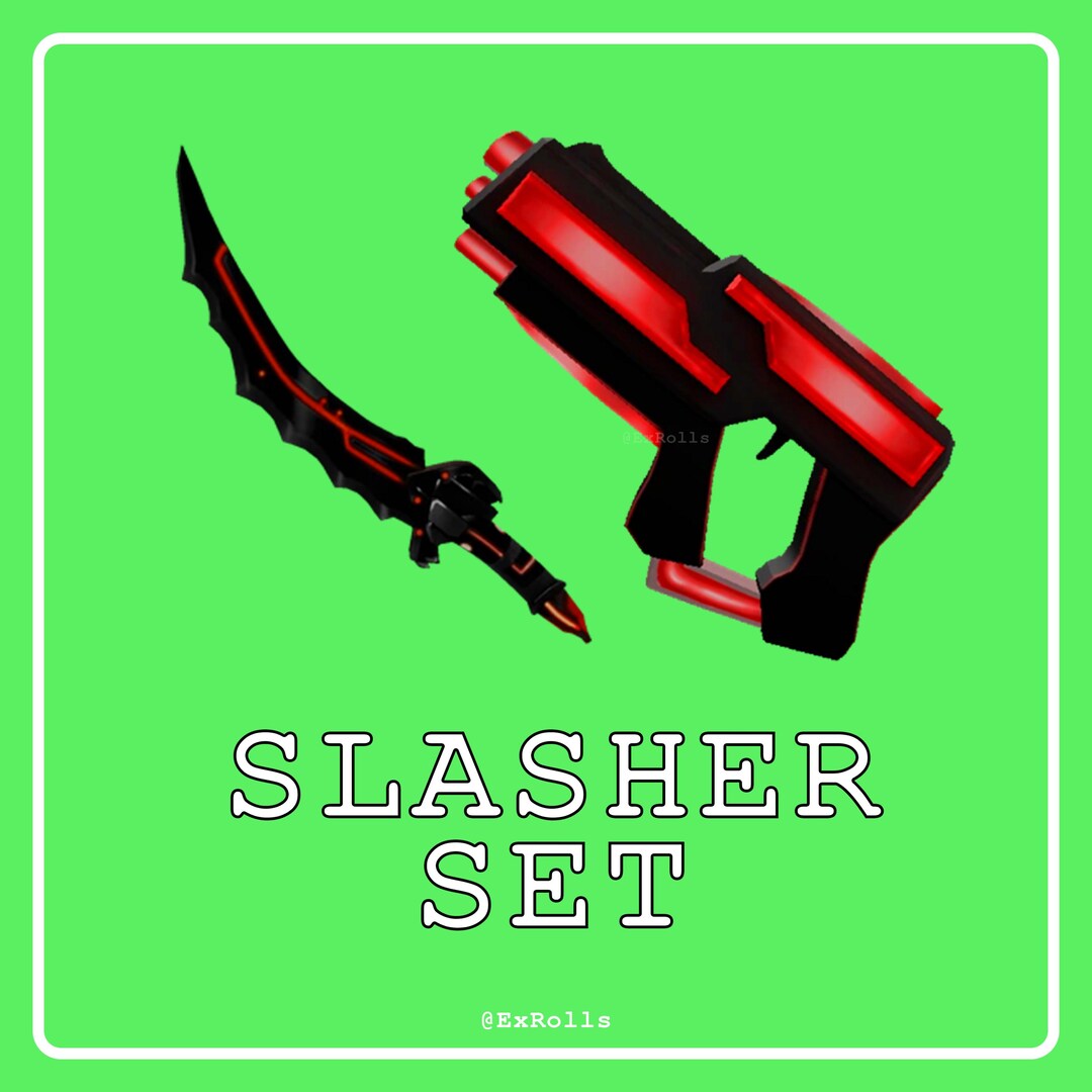 MM2 Slasher Set Slasher and Laser Roblox Murder Mystery 2 MM2 Godly ...