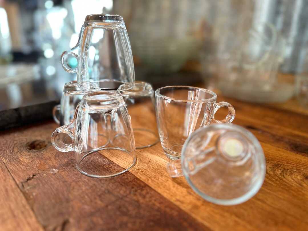 Vintage Glass Demitasse Cupsset of 6 Elixir Glasses by Treo - Etsy