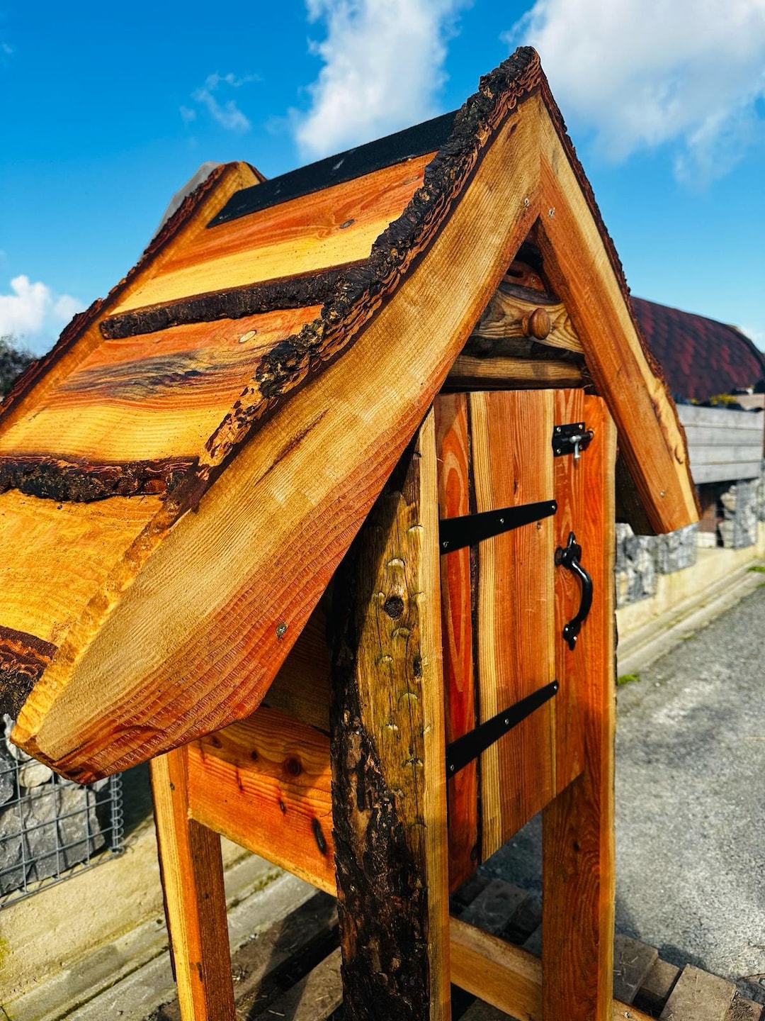 Tiny House Produce Selling Hut Honesty Stall With Personalised Engraved ...