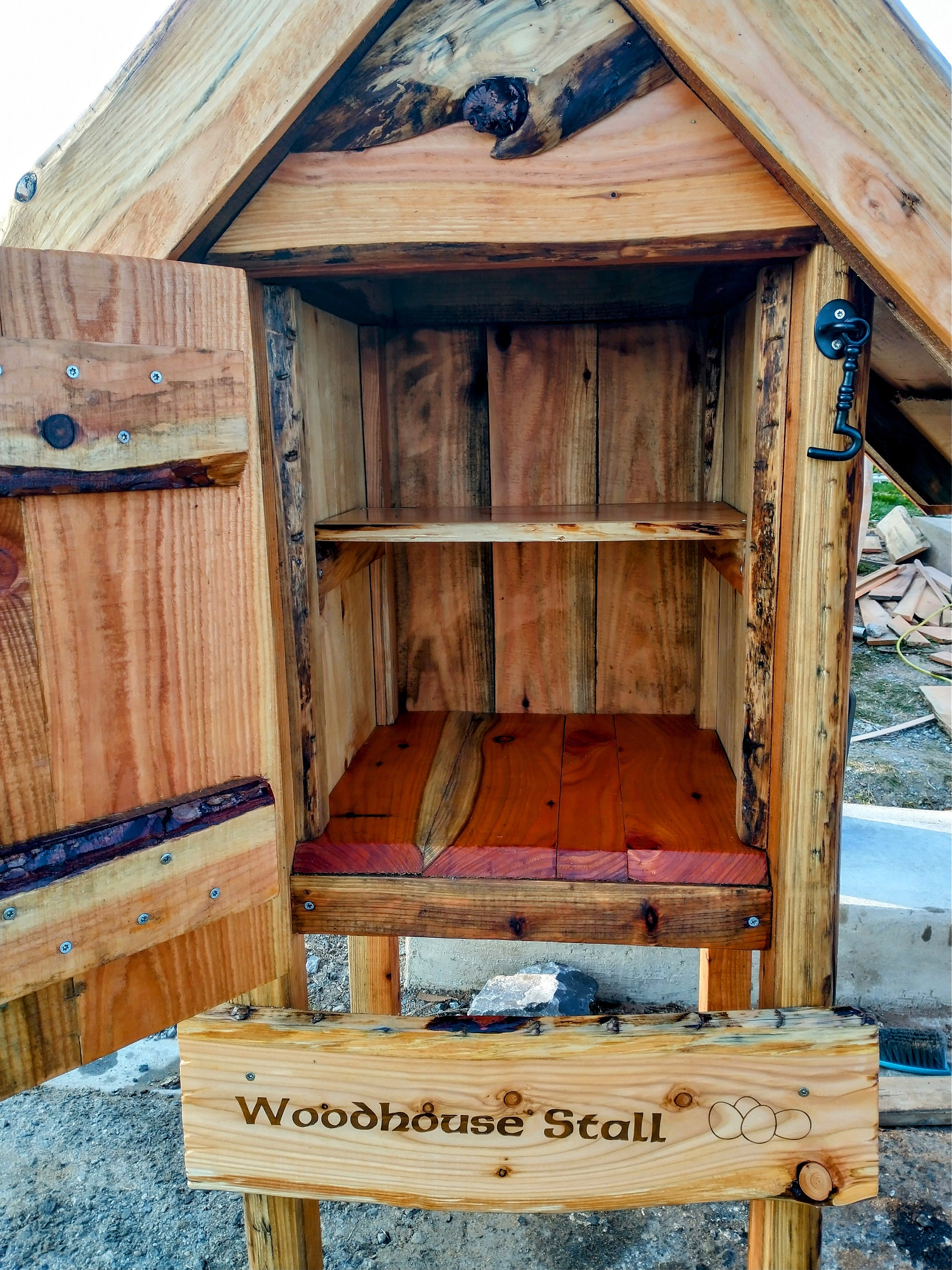 Tiny House Produce Selling Hut Honesty Stall With - Etsy