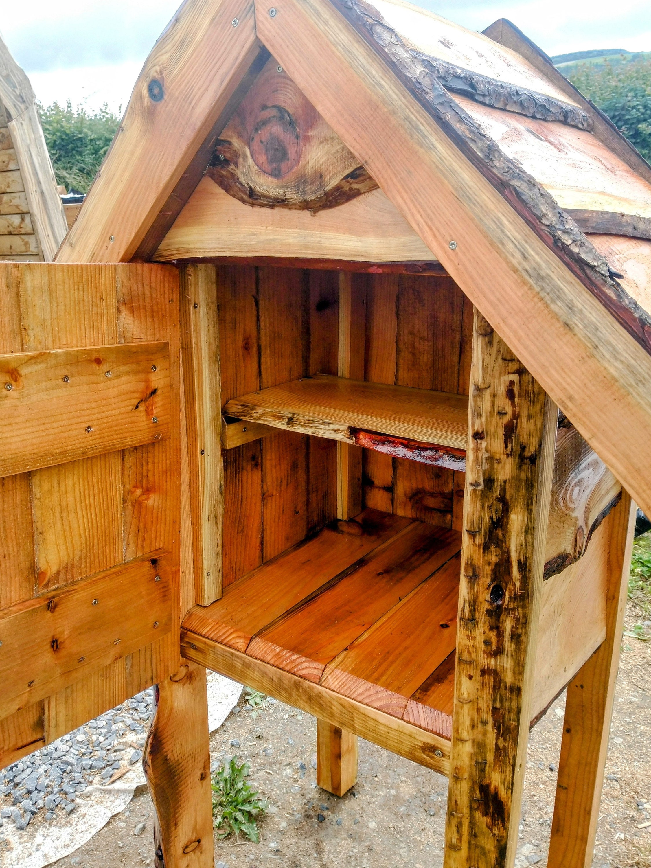 Tiny House Produce Selling Hut Honesty Stall With - Etsy