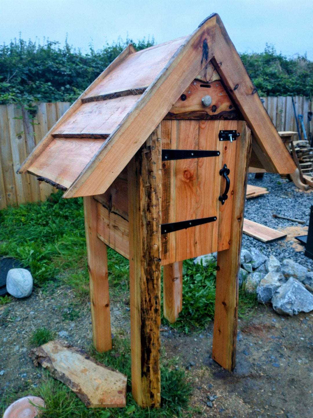 Tiny House Produce Selling Hut Honesty Stall With - Etsy
