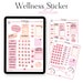 Digital Health & Fitness Stickers Digital Planner Stickers Workout ...