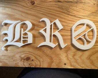 3d Letters for 3d Printer - Etsy