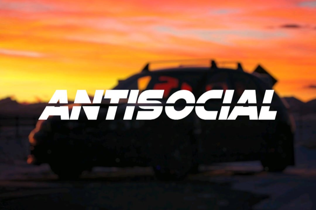 Antisocial JDM Car Window Decal, Truck Decal, SUV Decal, Motorcycle ...