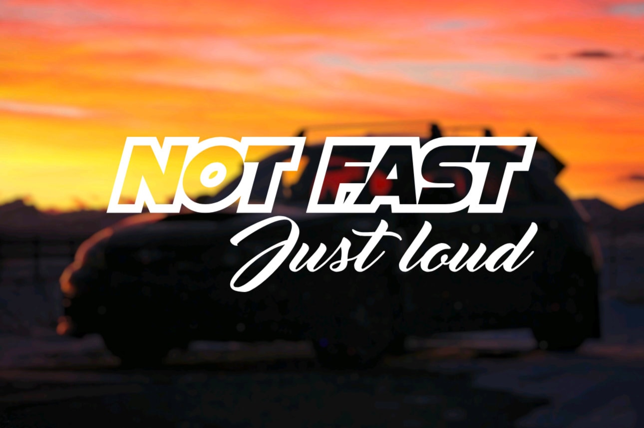 Not Fast Just Loud JDM Car Window Decal, Truck Decal, SUV Decal ...
