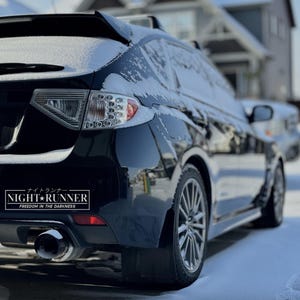 Night Runner JDM Car Window Decal, Truck Decal, SUV Decal, Motorcycle ...