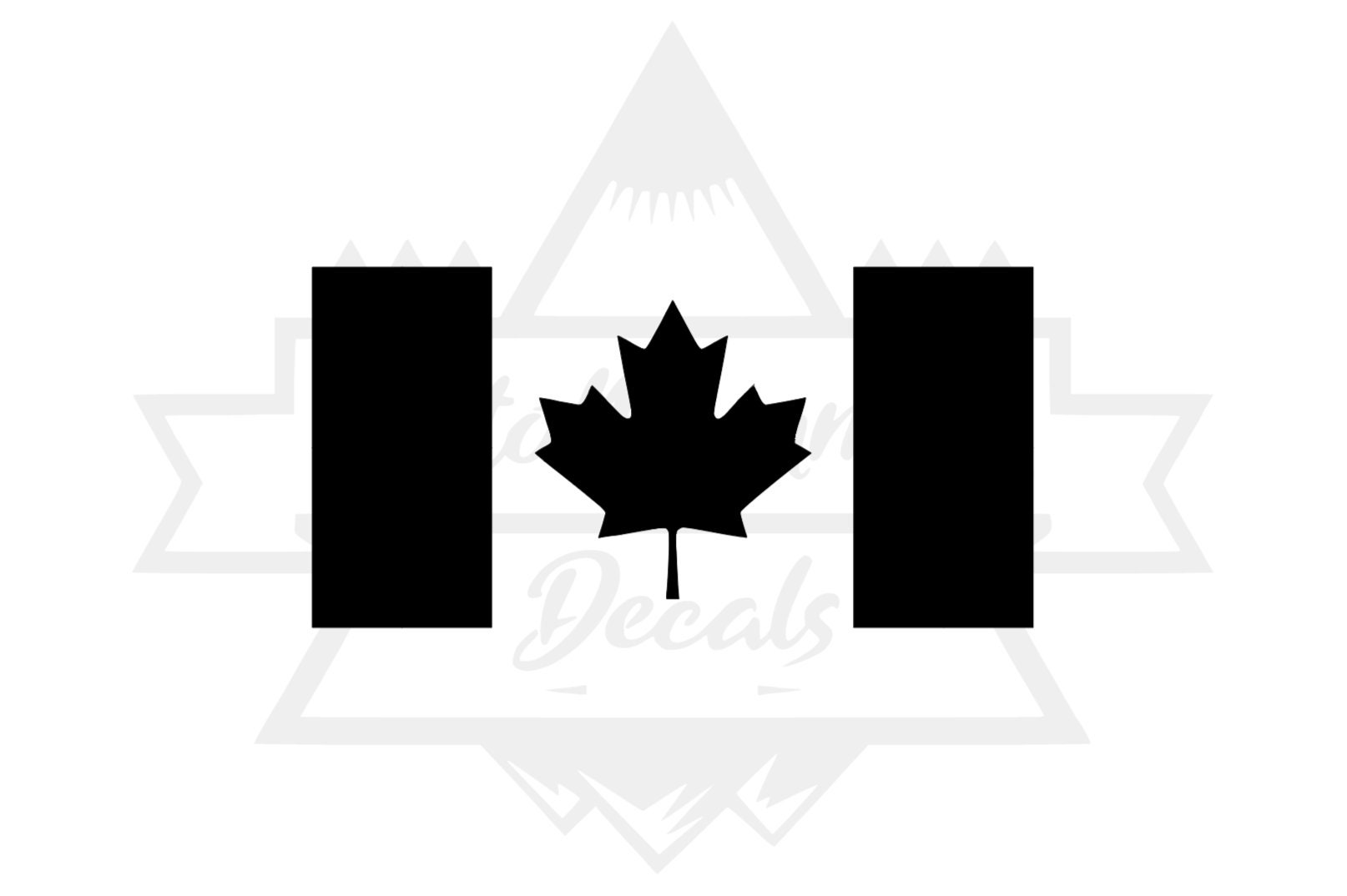 Canada Flag Car Window Decal, Truck Decal, SUV Decal, Motorcycle Decal ...