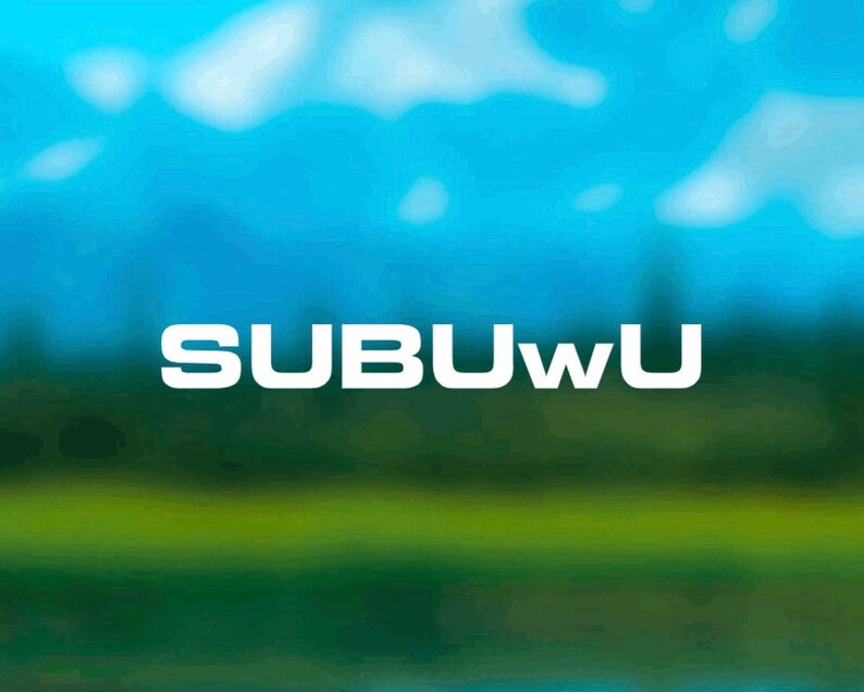 Subuwu Subie JDM Car Window Decal Truck Decal SUV Decal - Etsy