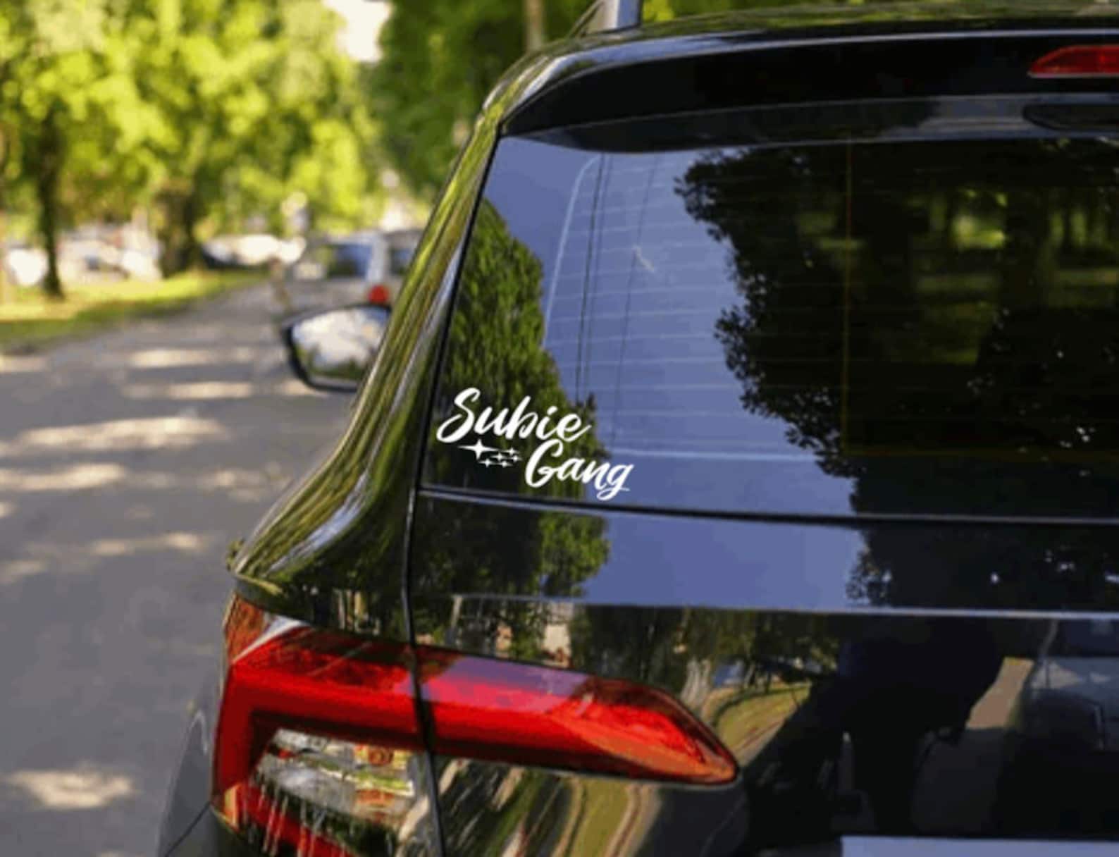 Subie Gang JDM Car Window Decal Truck Decal SUV Decal - Etsy