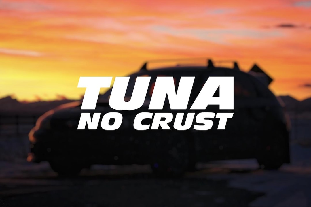Tuna No Crust JDM Car Window Decal, Truck Decal, SUV Decal, Motorcycle ...