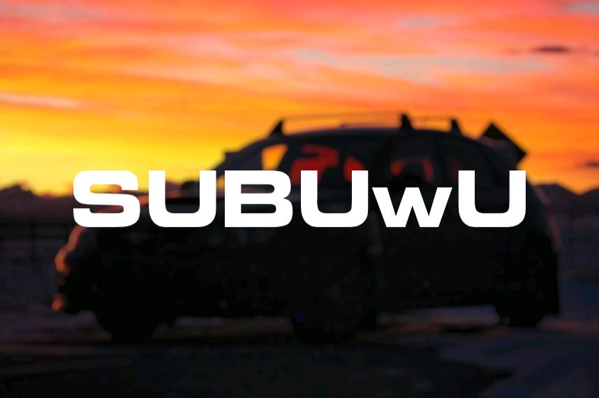 Subuwu Subie JDM Car Window Decal, Truck Decal, SUV Decal, Motorcycle ...