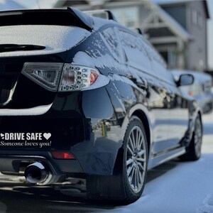 Drive Safe Car Window Decal, Truck Decal, SUV Decal, Motorcycle Decal ...