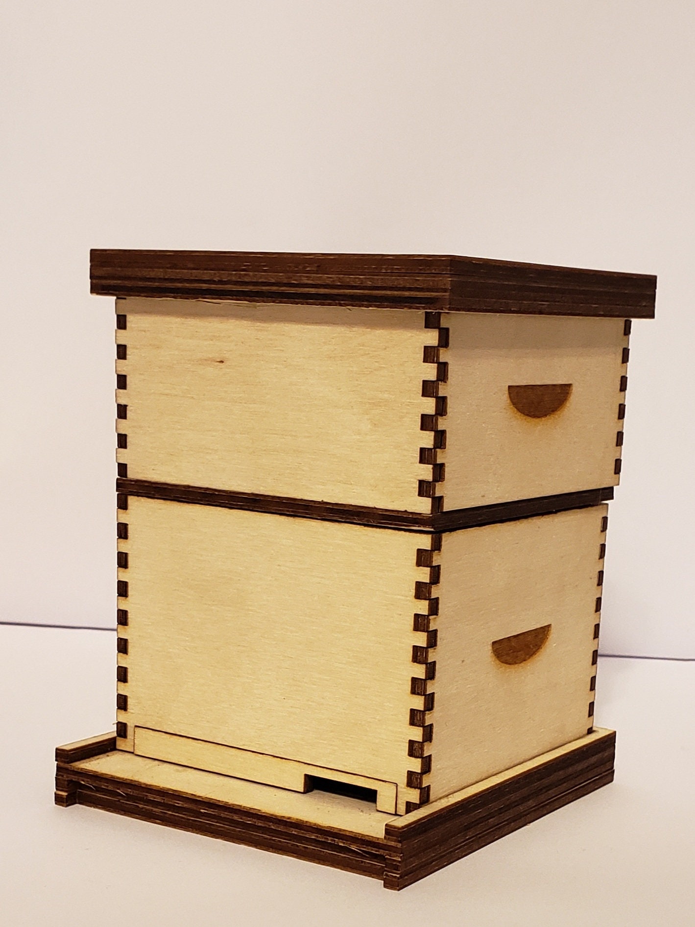Laser Cutter File Miniature Bee Hive and Nucleus Box Pdf, Dxf, Svg ...