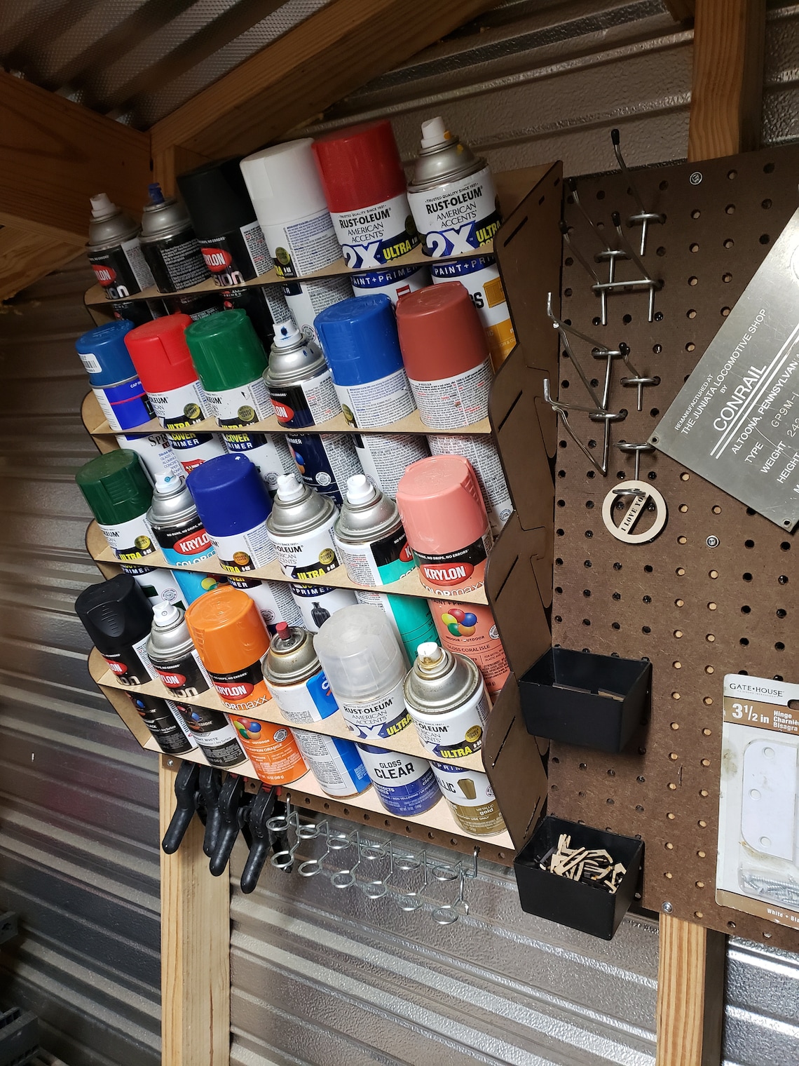 Laser Cutter File, Spray Paint Can Holder, 2 Files in 1, PNG, SVG ...