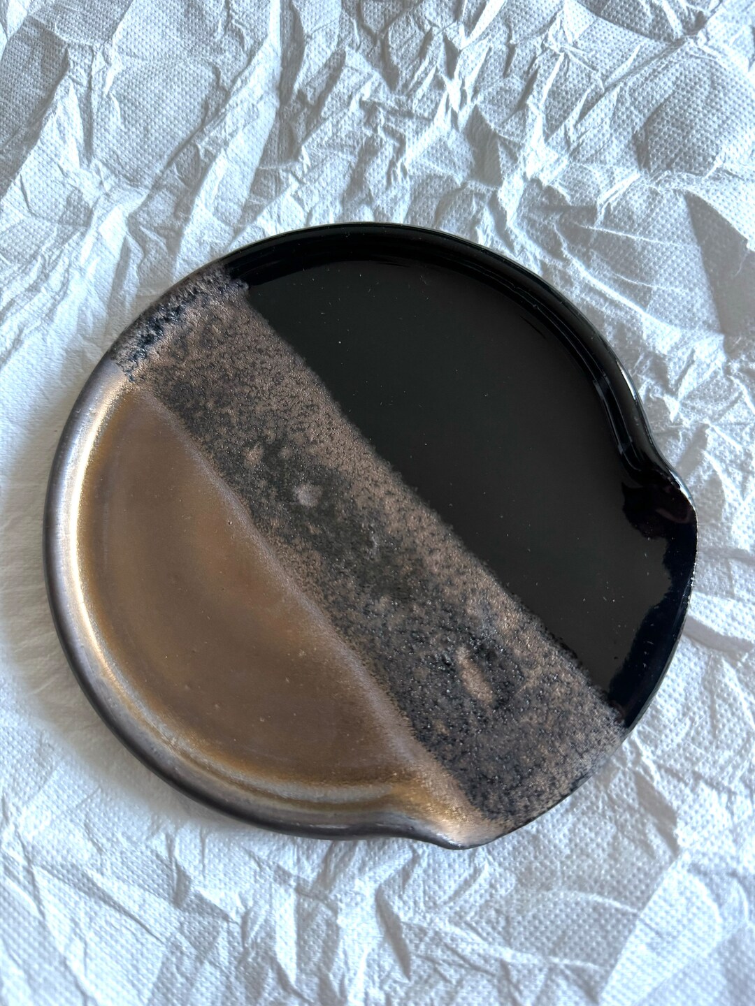 Bronze and Black Spatula Rest - Etsy