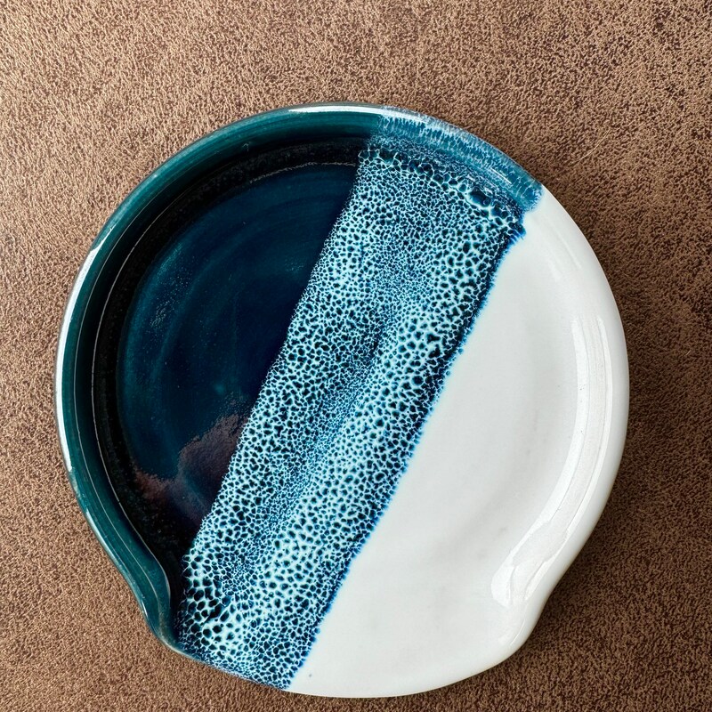 Purple Spoon Rest - Etsy