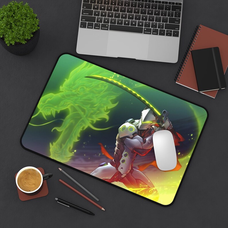 Genji Overwatch 2 Desk Mat Overwatch 2 Mouse Pad Overwatch Etsy Canada