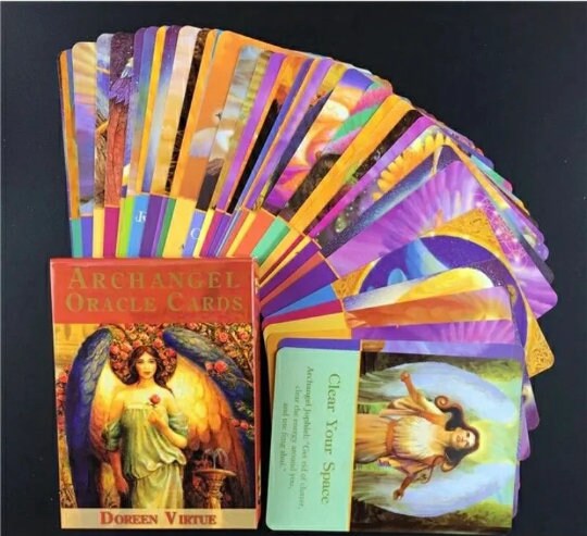 Oraculo De Arcángeles Cartas Oráculo Oracle Deck Card Small Version E ...