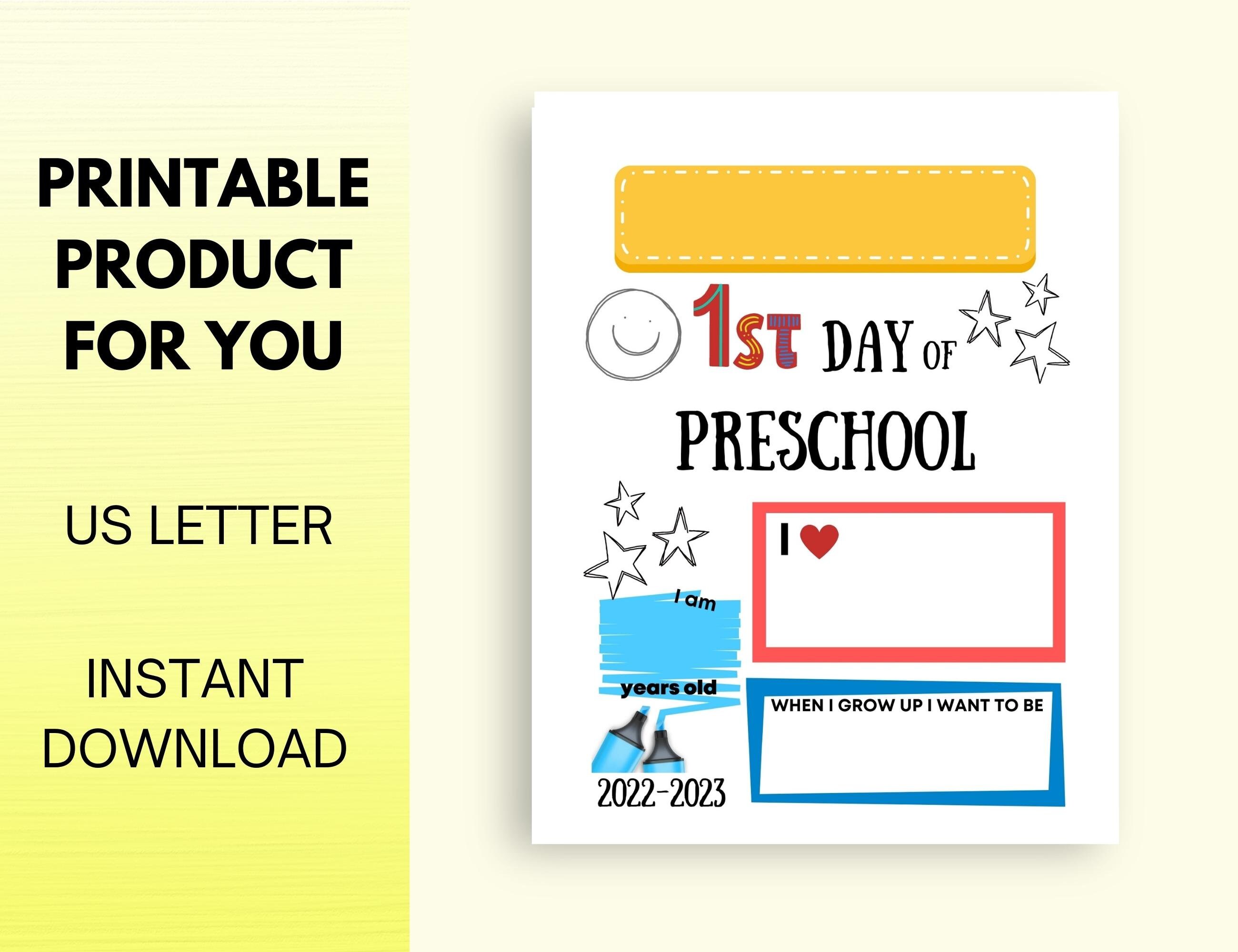 Letrero imprimible de regreso a clases. Haga su anuncio único del ...